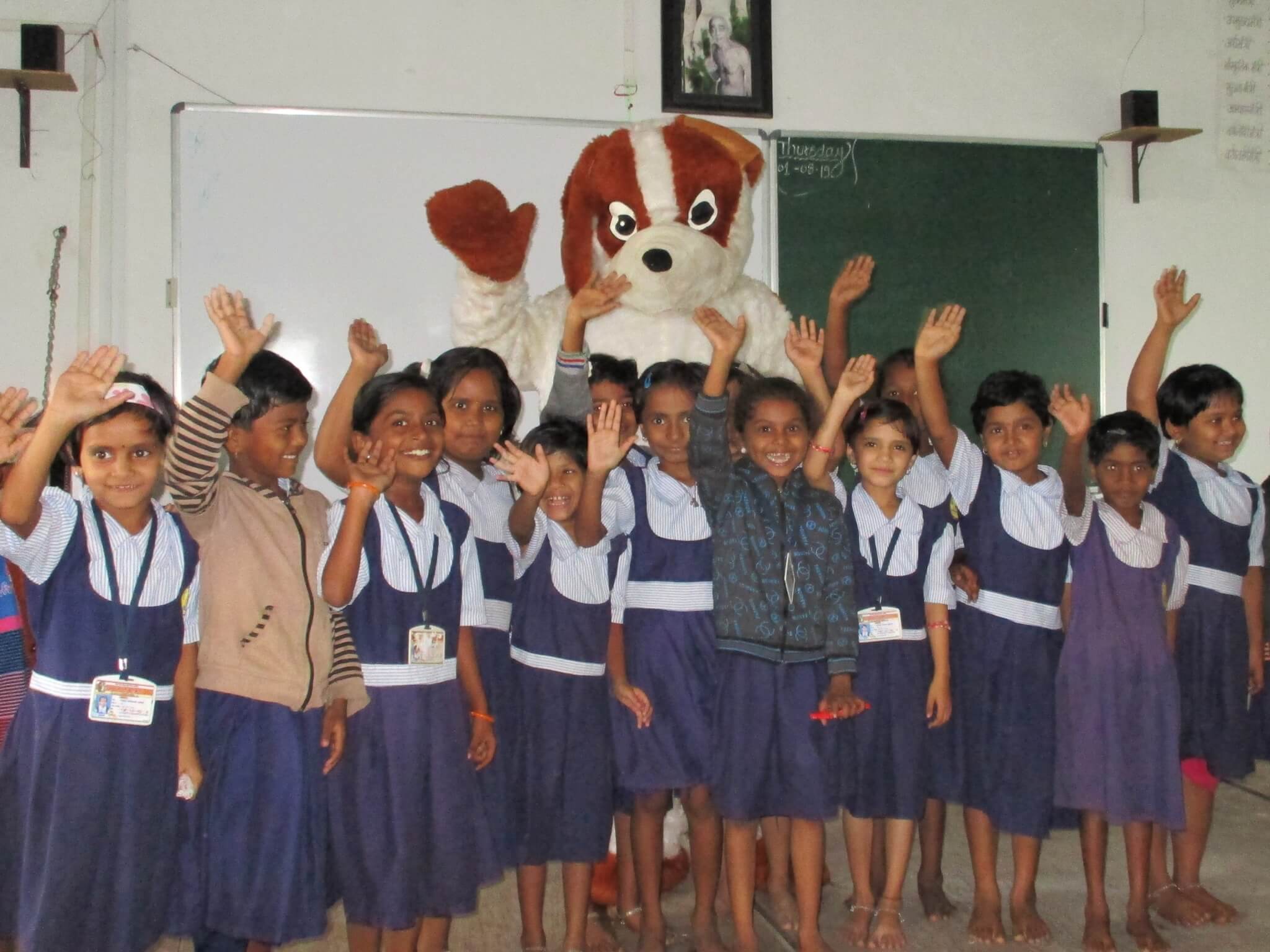 Students Pledge to Protect Animals - Animal Rahat